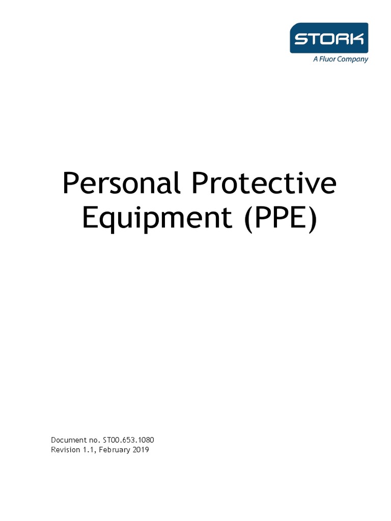 Personal Protective Equipment (PPE) | PDF | Personal Protective ...