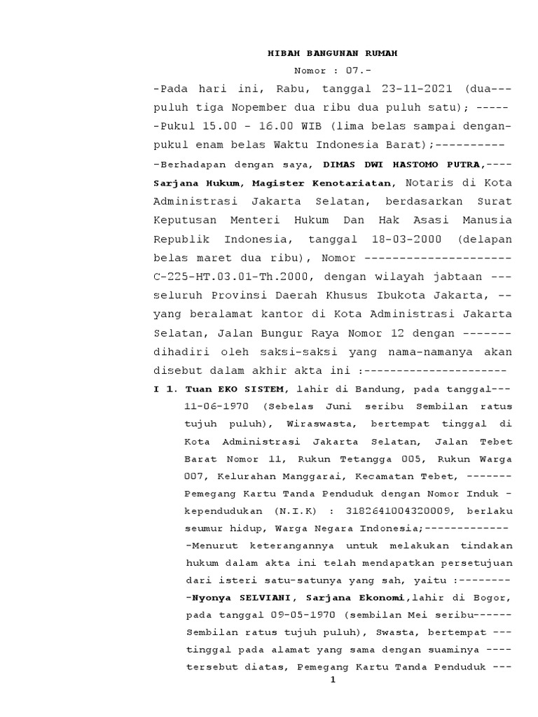 7 Hibah (Dimas) | PDF