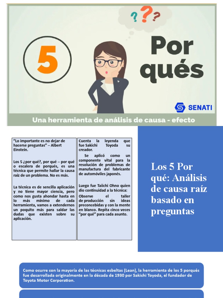 5 Porques | PDF