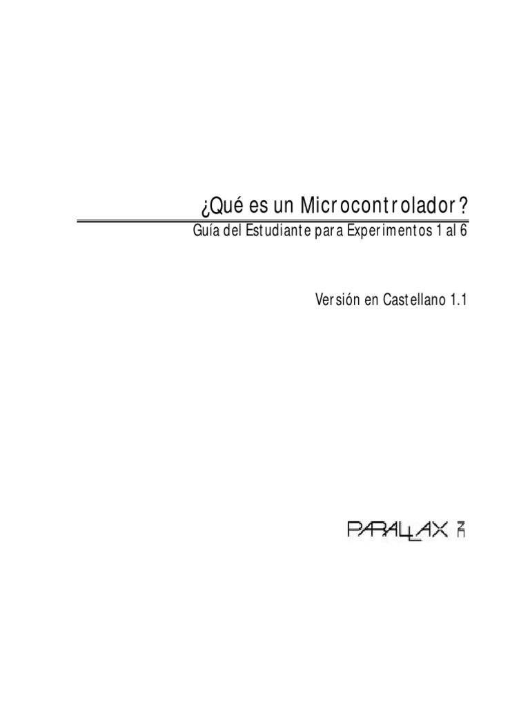 Que Es Una Basic Stamp | PDF | Informática