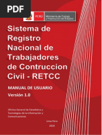 Manual Del Sistema de Registro Nacional de Trabajadores de Construcción ...