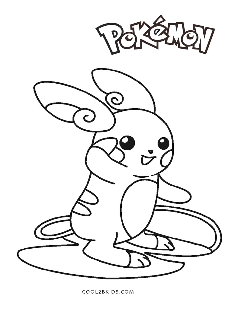 Alola Pokemon Coloring Pages | PDF