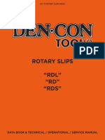 NOV - Rotary Slips Manual | PDF | Pipe (Fluid Conveyance) | Elevator