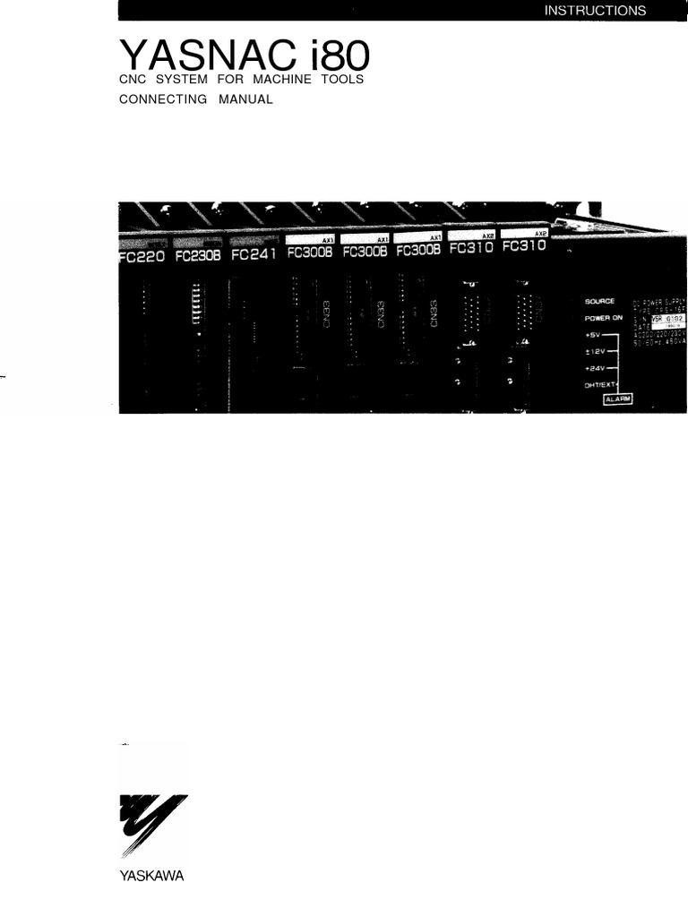 Matsuura Ra1f Yasnac Connecting Manual | PDF | Heat Exchanger | Numerical Control