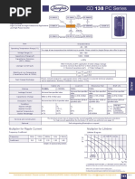 Nichicon Series Chart PDF | PDF | Capacitor | Electrical Equipment