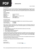 Concentrix Offer Letter | PDF