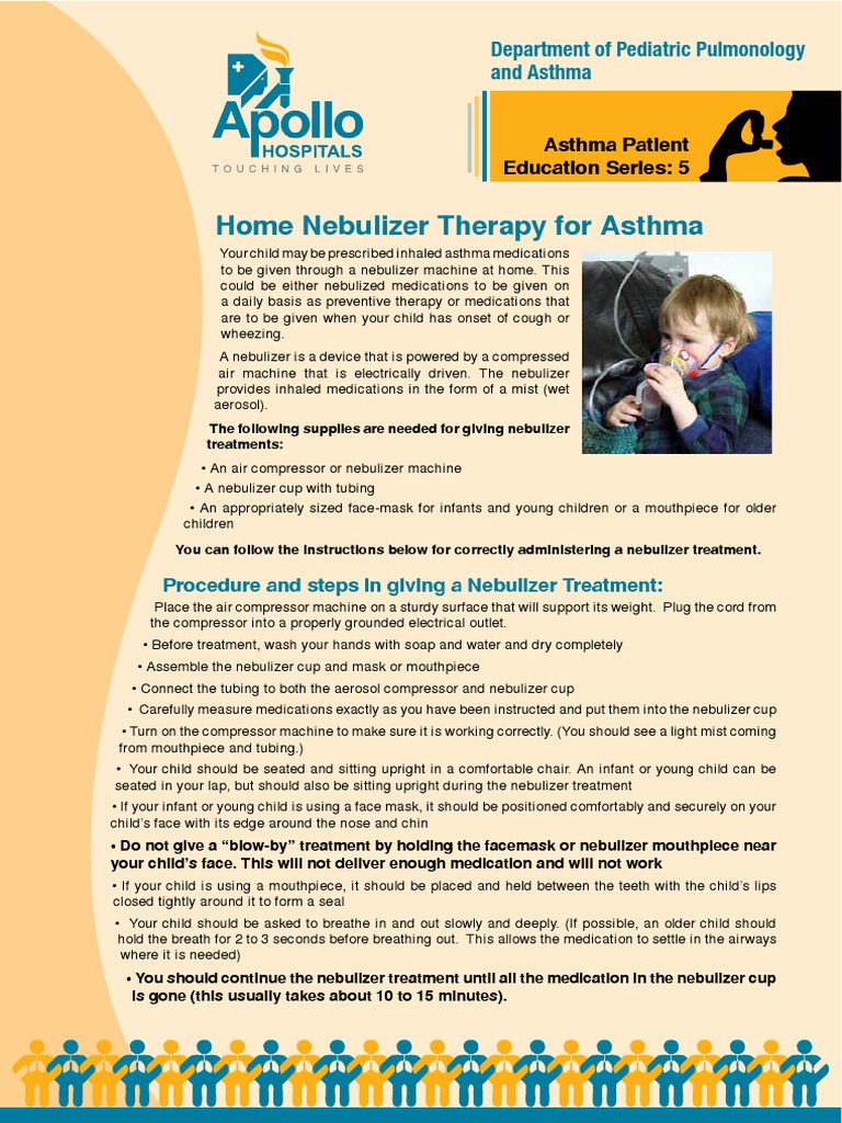Handout - Home Nebulizer Therapy - 5 | PDF | Clinical Medicine ...