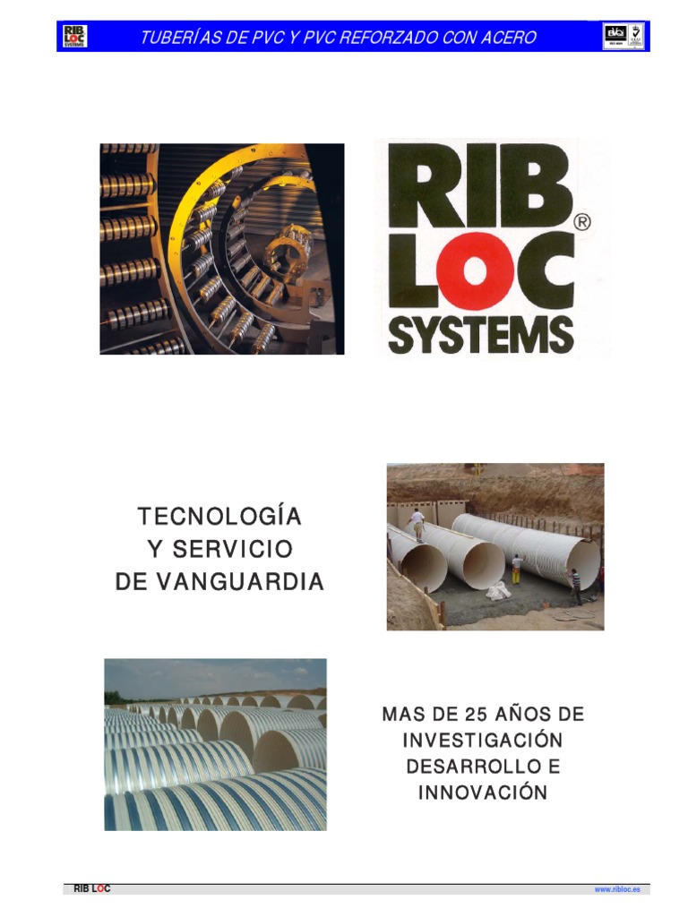 Ribloc | PDF | Tubería (transporte de fluidos) | Ingeniería Química