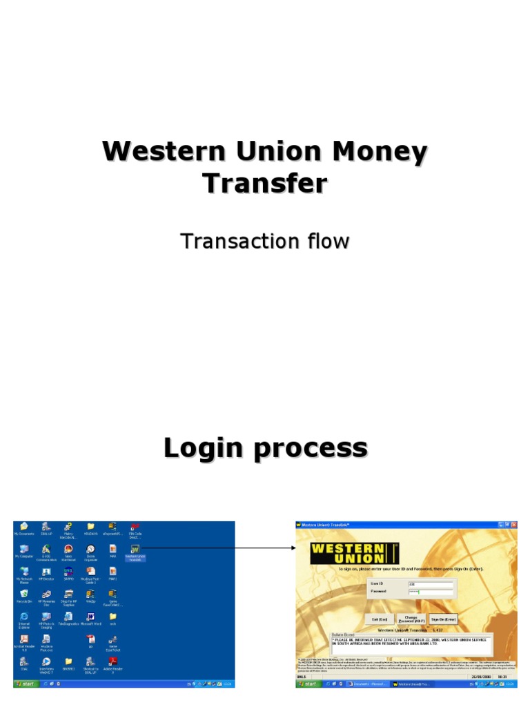 Western Union Money Transfer | PDF | Payments | Cheque