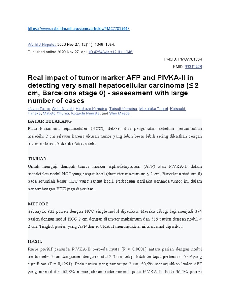 Afp Dan HCC | PDF | Pengembangan Diri | Kesehatan Holistik
