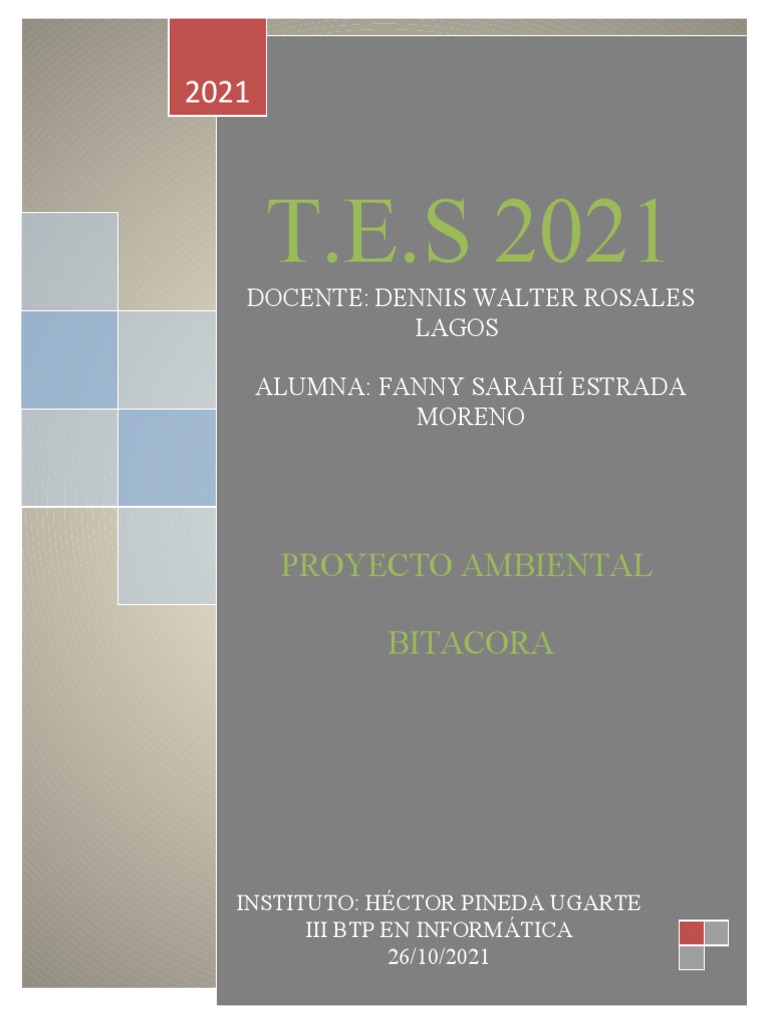 Bitacora Ambiental | PDF | Entorno natural | Naturaleza