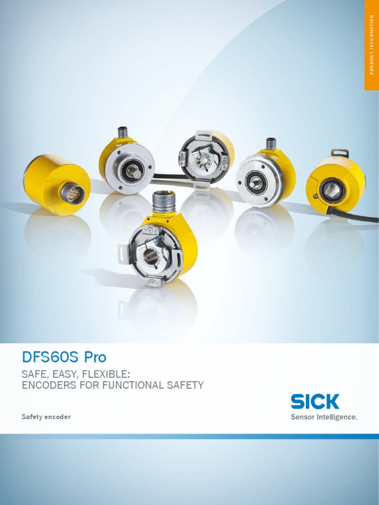 DFS60S Pro: Safe, Easy, Flexible: Encoders For Functional Safety | PDF ...
