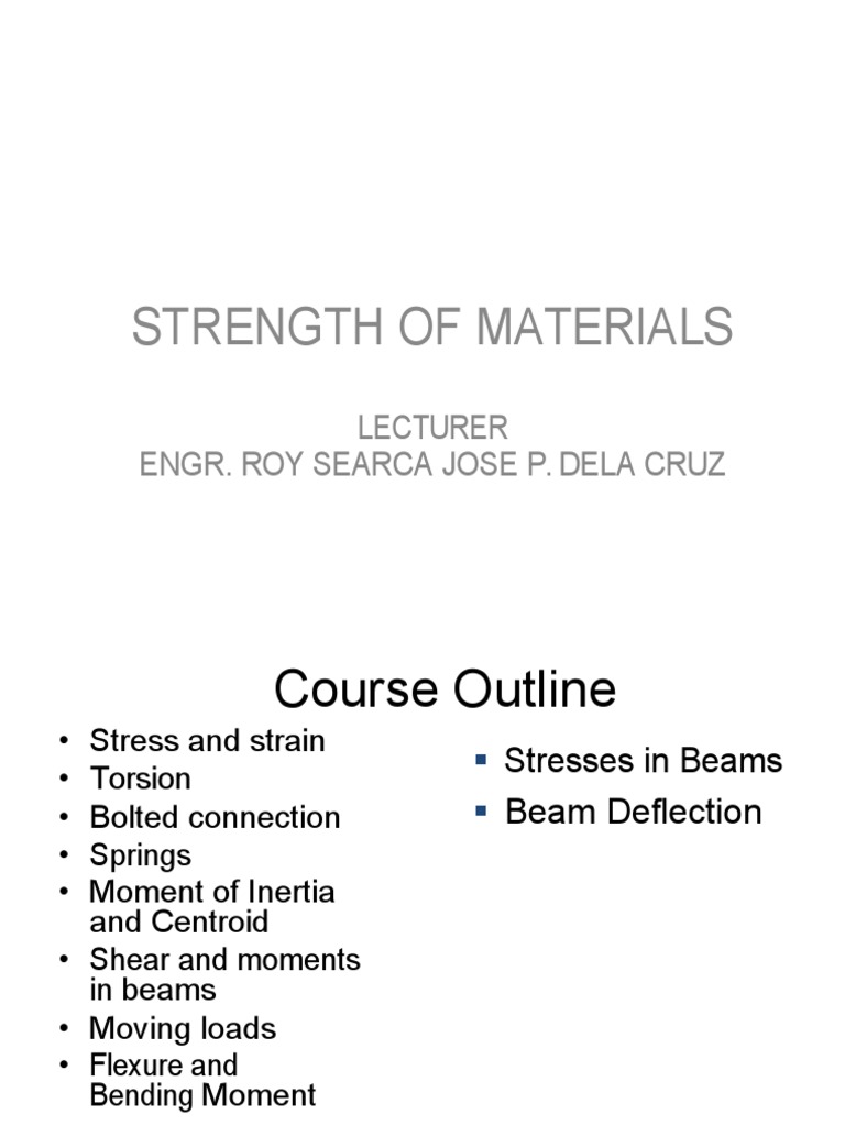 Strength L1 | PDF