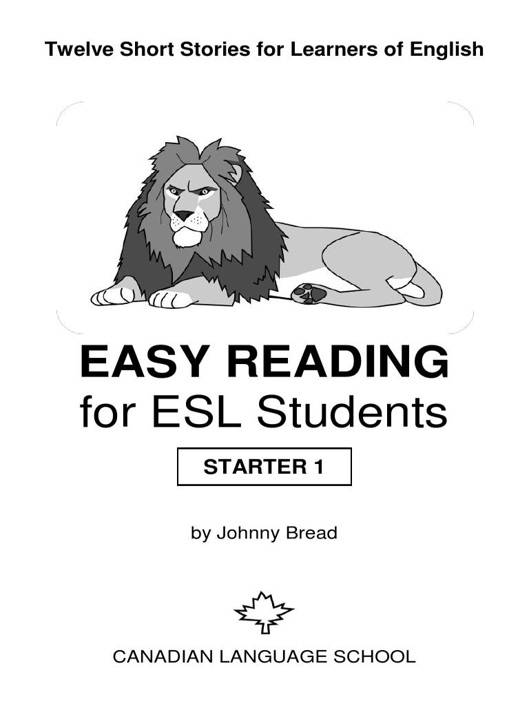 Easy Reading Stories for ESL Beginners | PDF | English As A Second Or ...