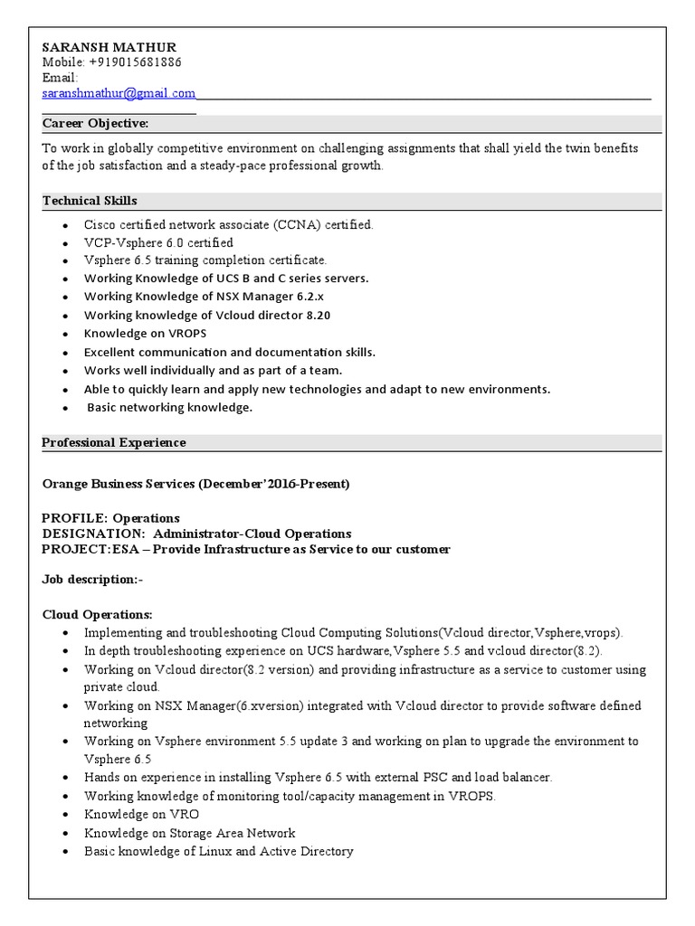 Saransh-Resume Updated | PDF