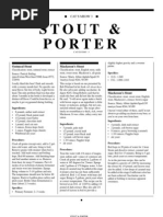 Home Brewing Log Sheet Template | PDF | Homebrewing | Brewing