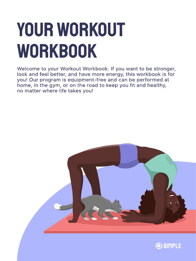 Your Workout Workbook by Simple | PDF | Strength Training | Physical ...
