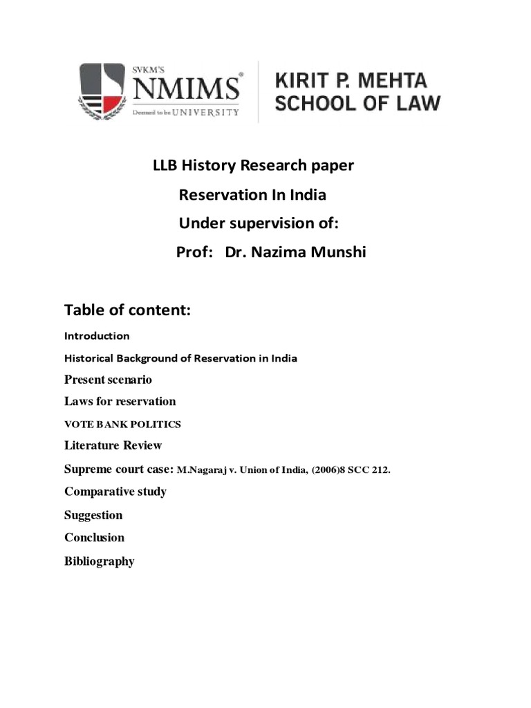 History Research Paper Chaitanya | PDF | South Asia | Discrimination