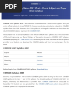 CBSE Class 12 PCM Syllabus 2025-2026 | PDF