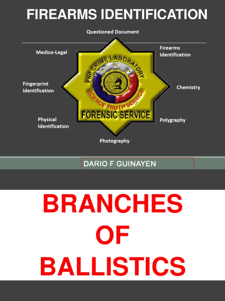 Lesson 4. Branches of Ballistics | PDF | Gun Barrel | Bullet
