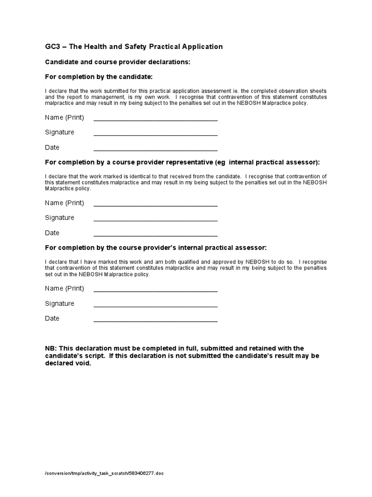 GC3 - The Health and Safety Practical Application: /conversion/tmp/activity - Task - Scratch ...