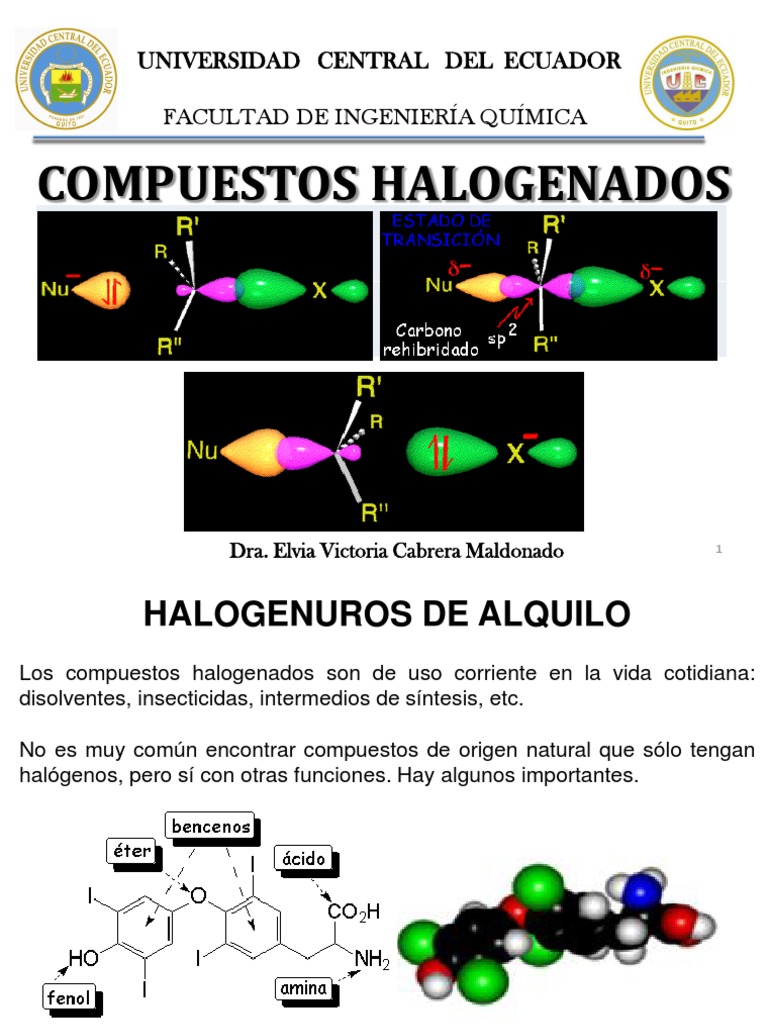 Compuestos Halogenados | PDF | Cloro | Compuestos químicos