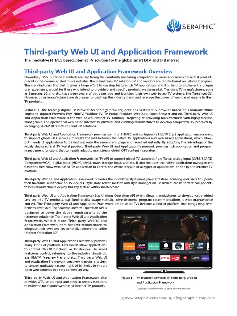 Third-Party Web UI and Application Framework Overview | PDF | World ...