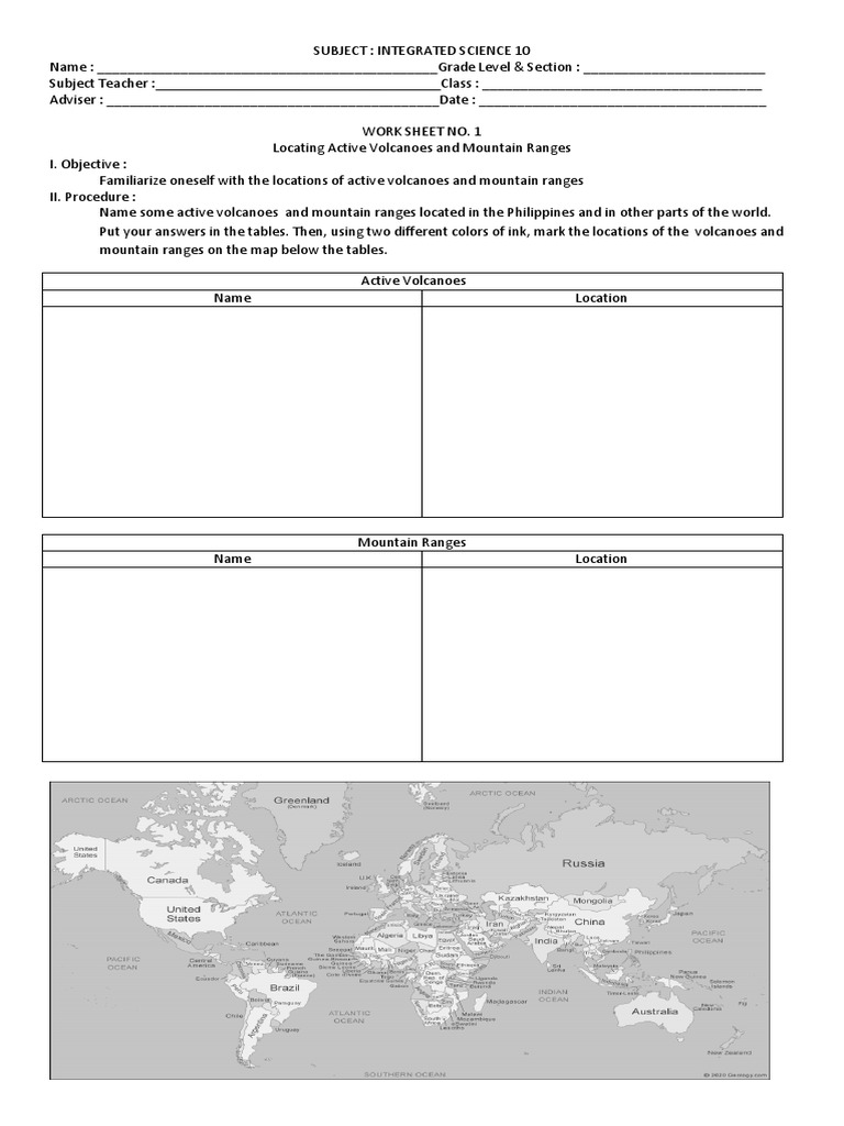 Work Sheets Science 10 Final 1 | PDF | Science & Mathematics