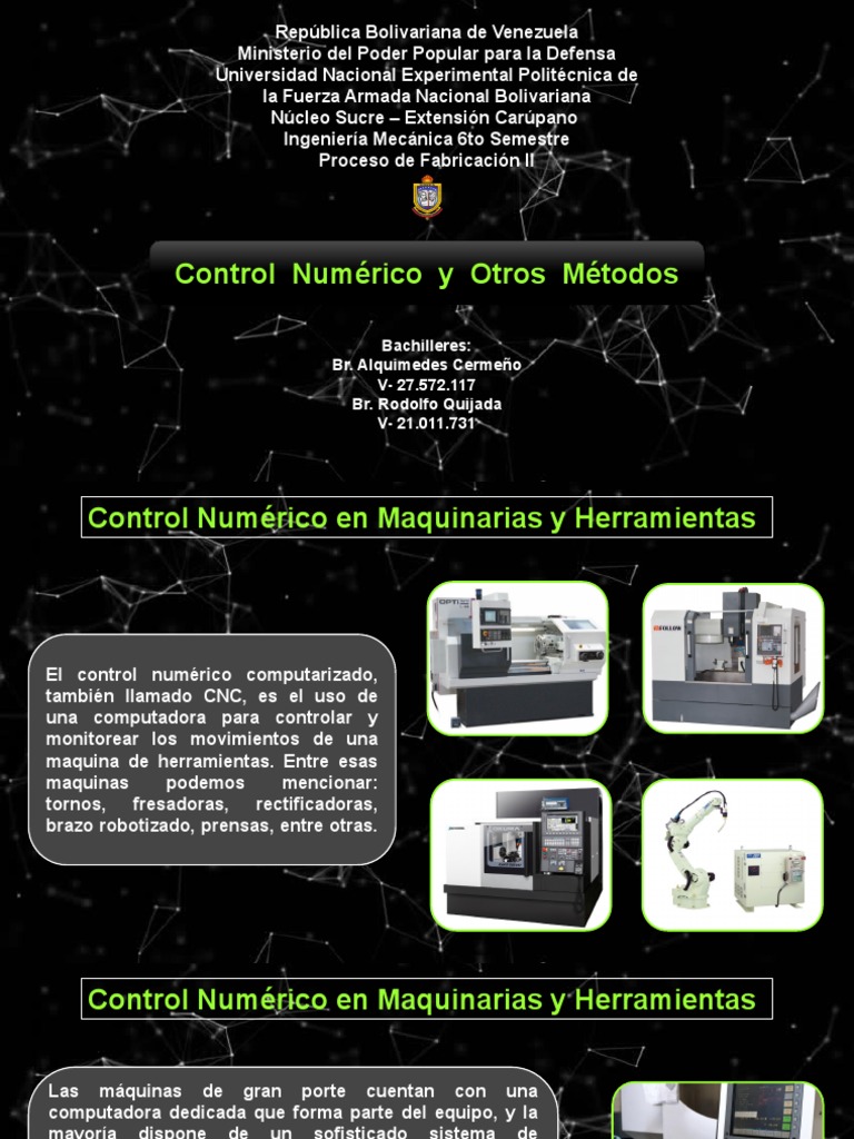 Diapositivas de Control Numerico | PDF