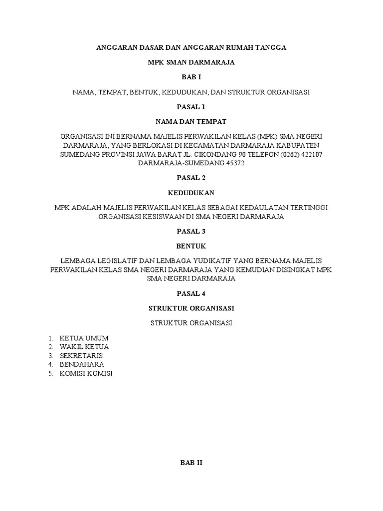 Ad Art MPK Sma Negeri Darmaraja | PDF