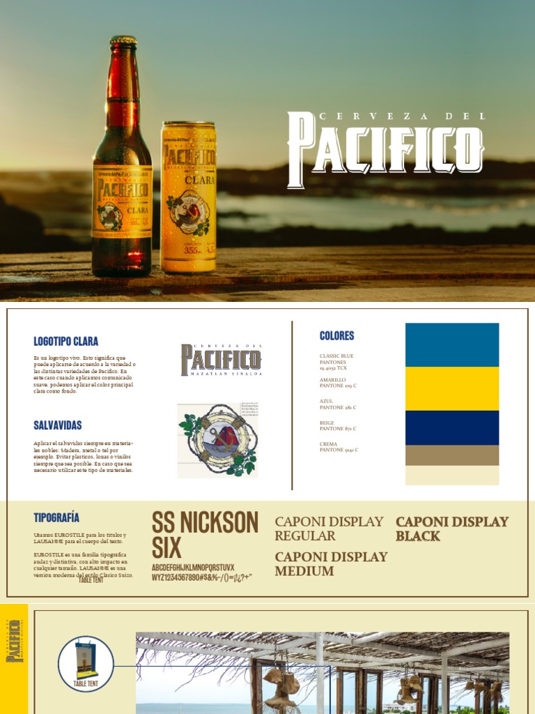 Diseño y Colores de Cerveza Pacífico | PDF