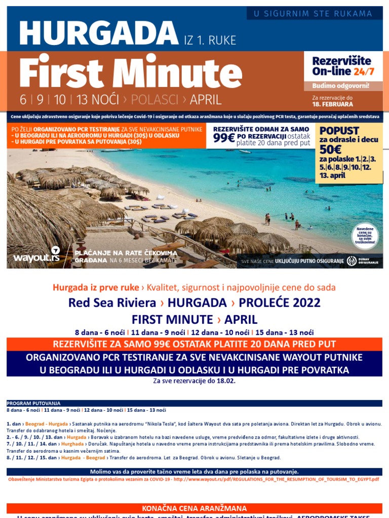 HRG First Minute | PDF | Hospitality Industry