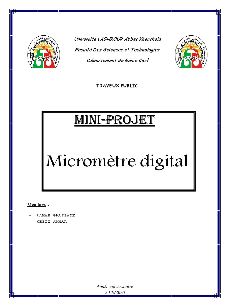 Page de Garde 1 | PDF