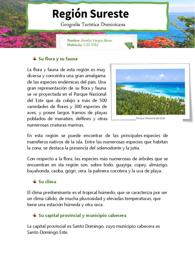 Tarea 6. Geo - Tur. | PDF