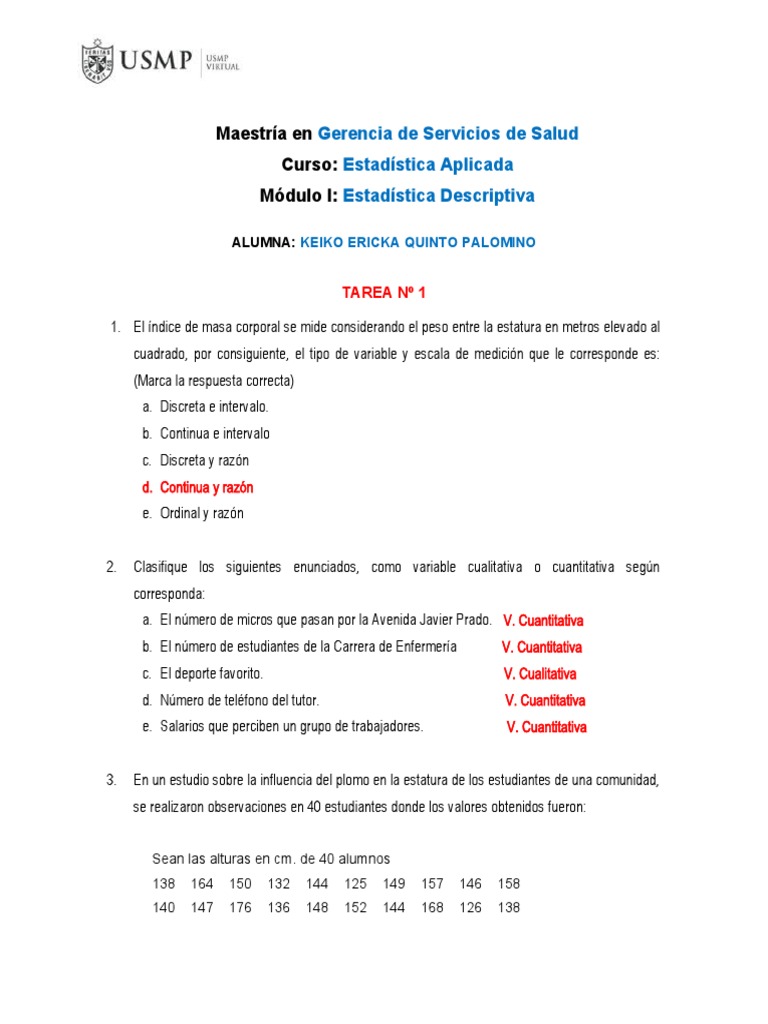 Tarea #1 - Keiko - Ericka - Quinto - Palomino | PDF | Medicamentos con receta | Matemáticas