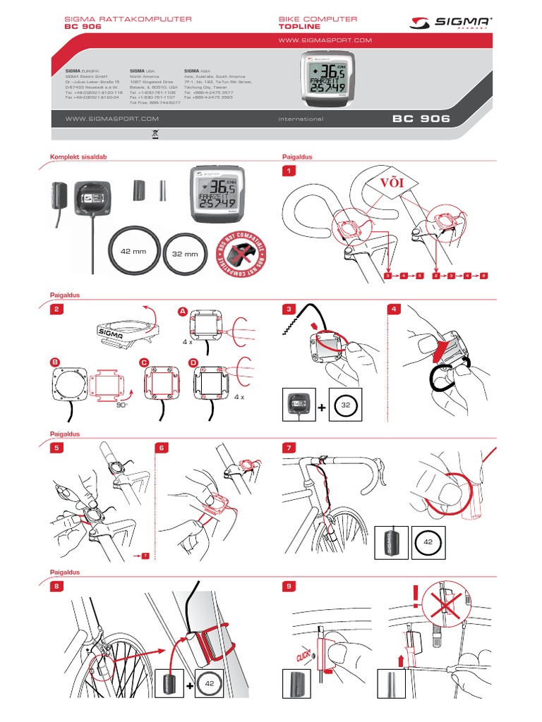 3 3 Sigma BC 906 EST | PDF