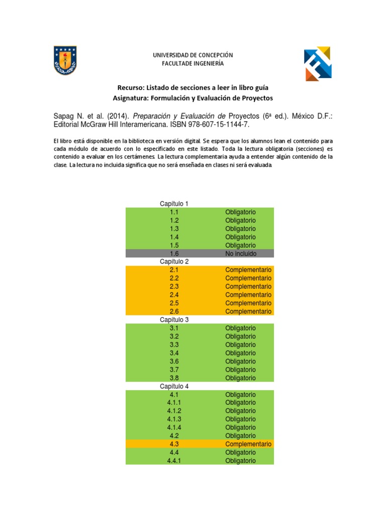 FEP2022 - Lectura Libro Guía SAPAG | PDF