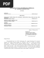 Contoh Replik Penggugat1 (Perdata) | PDF | Hukum