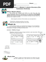 Atomic Model Project Rubric | PDF | Atoms | Proton