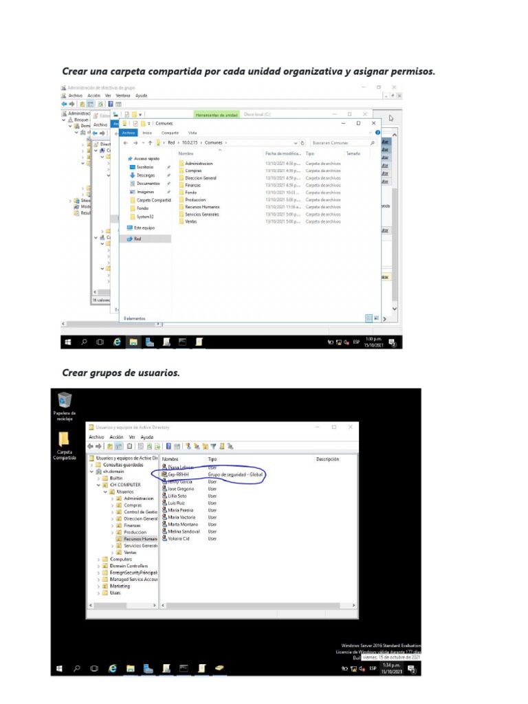 PRACTICA-6 Windows Server | PDF