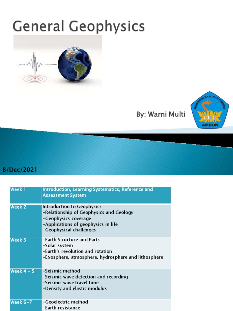 General Geophysics | PDF