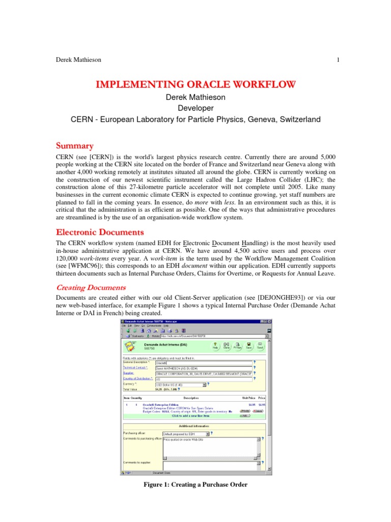 Implementing Oracle Workflow Pdf Oracle Database Plsql