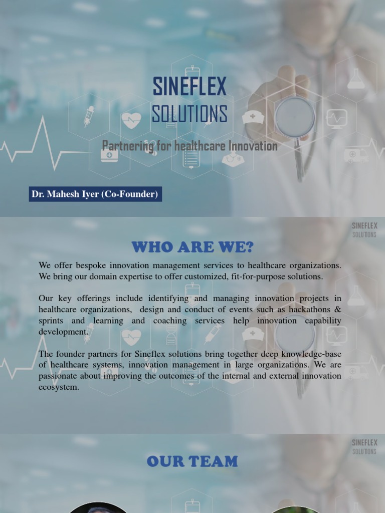 IMT Sineflex | PDF | Innovation | Health Care