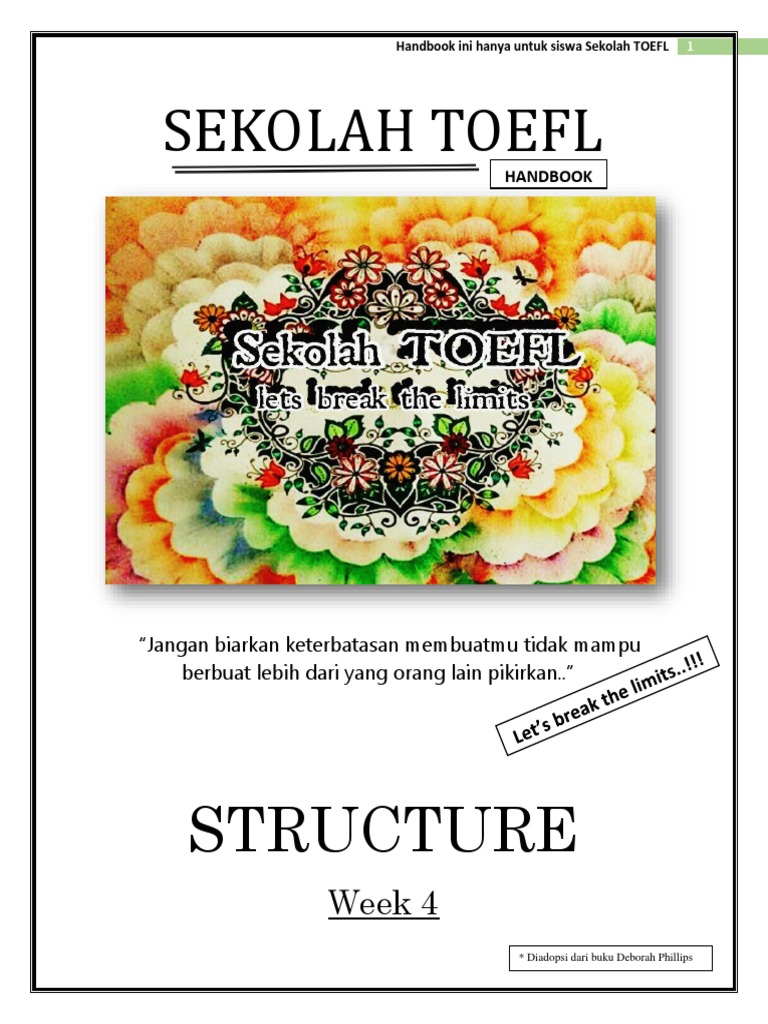 Structure Week 4 Skill 8 Pdf