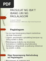 Aralin 2 - Pagsulat NG Iba't Ibang Uri NG Paglalagom | PDF