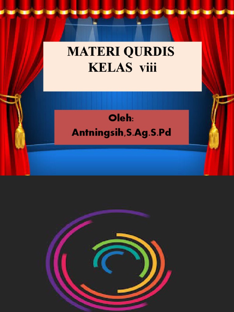 Qurdis Kelas 8 Bab 1 | PDF