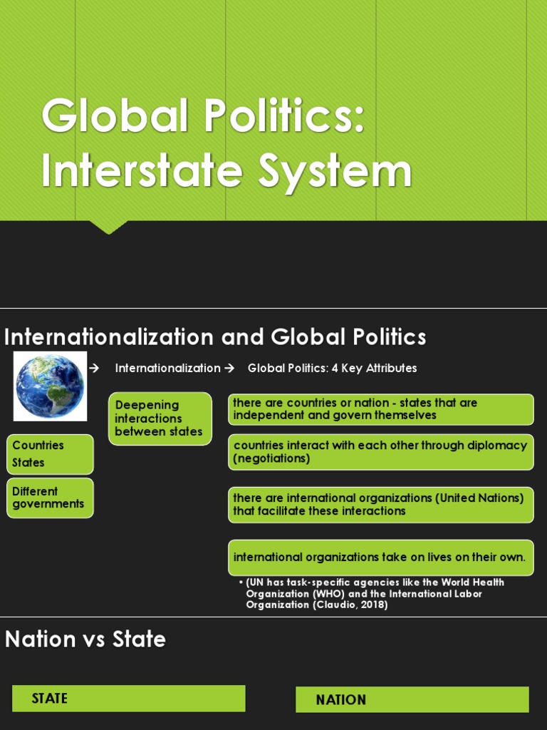 Understanding Global Politics and States | PDF | Communist ...
