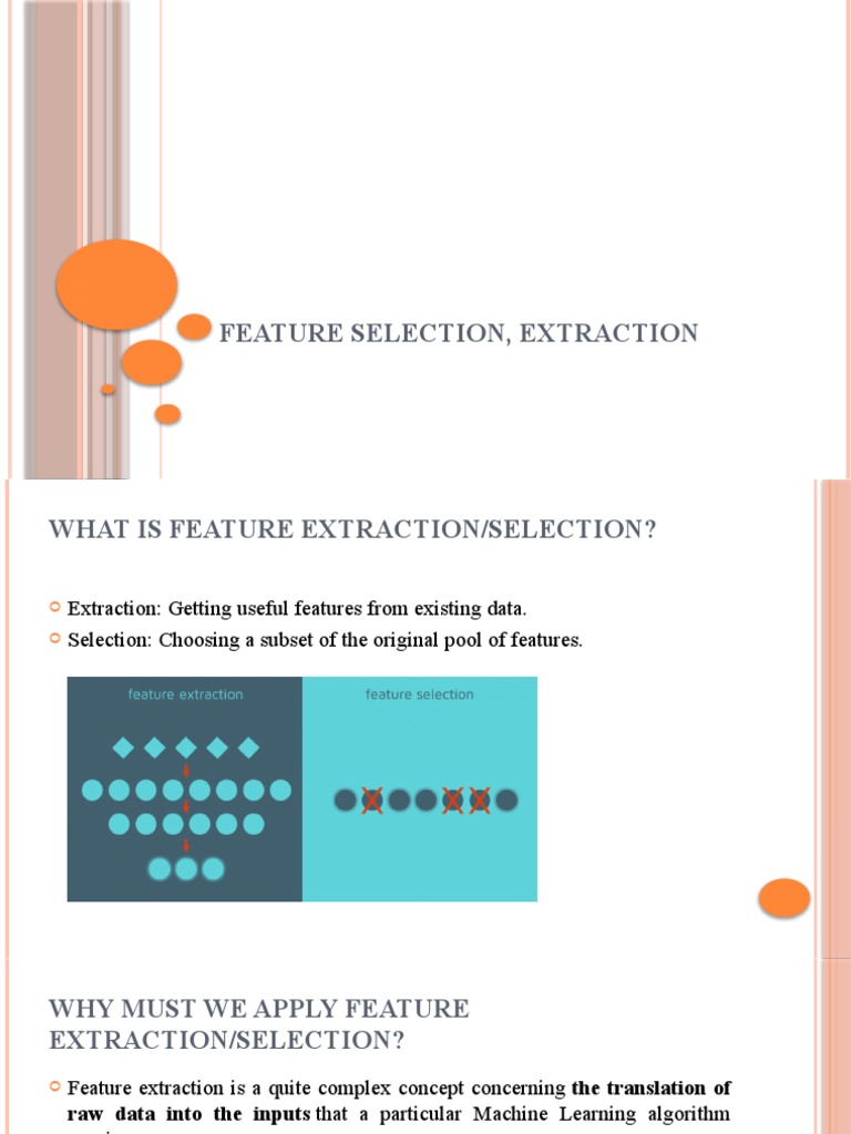 Feature Selection for ML Experts | PDF | Analysis Of Variance | Machine ...