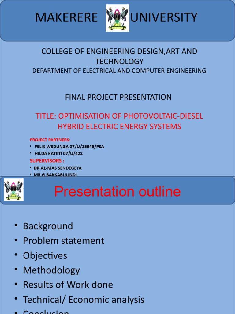 Makerere University: College of Engineering Design, Art and Technology ...