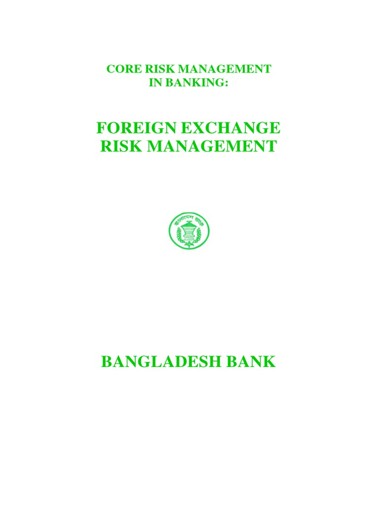 Core Risk Management in Banking Foreign Exchange Risk Management ...